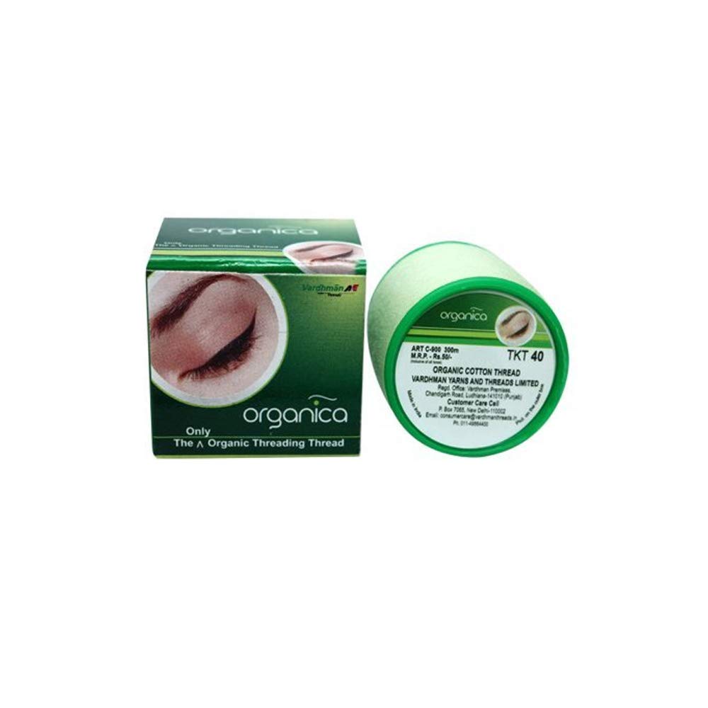 Organica Face & Eyebrow Threading Thread Organic x 1 thread spool eyebrow makeup facial dermaplaning hair removal epilator tool