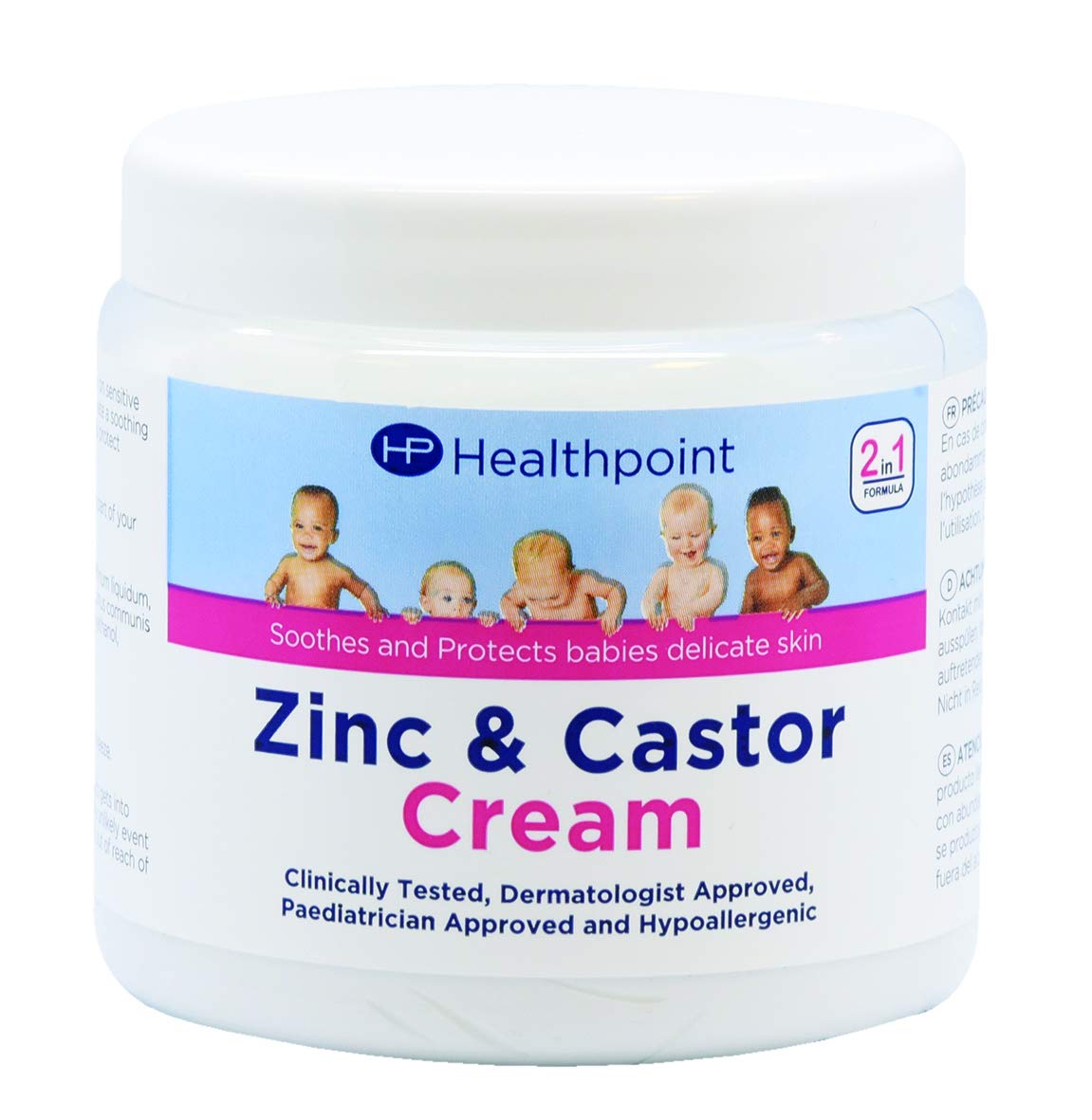 Healthpoint Baby Cream, 225G - Protects and soothes skin with Zinc & Castor Oil