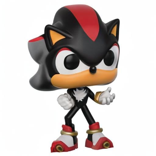 POP Sonic The Hedgehog - Shadow Funko Vinyl Figure (Bundled with Compatible Box Protector Case), Multicolor, 3.75 inches