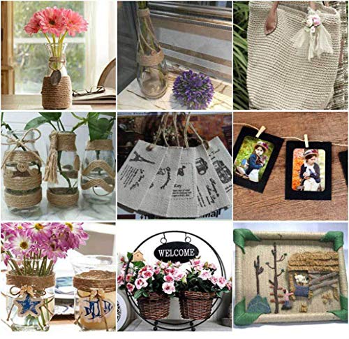 DurReus Tiny Clothes Pins Colorful Hang Up Photographs Drawings Party Clips Decor Baby Shower Game with Twine Pack 50 Pink