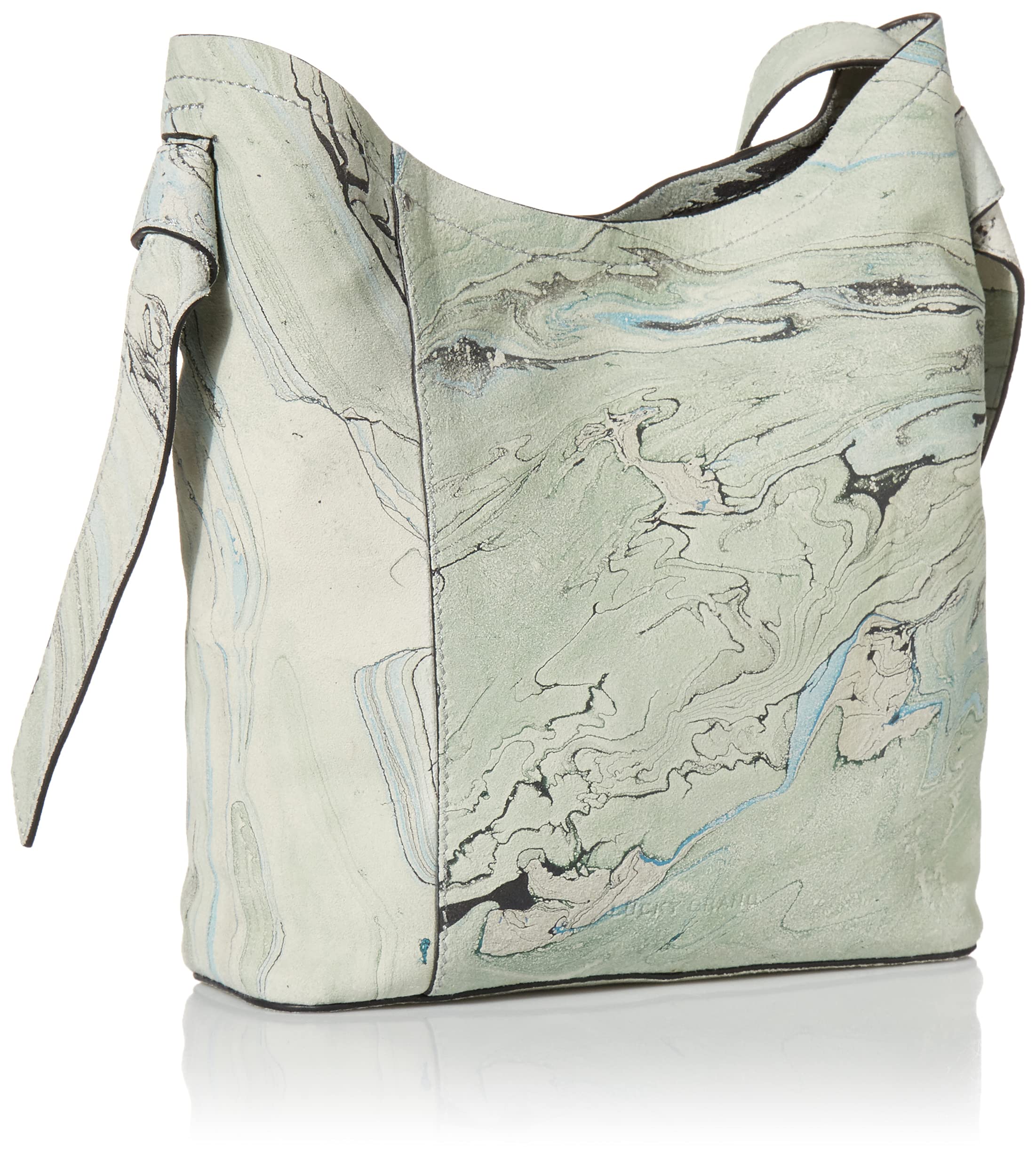 Lucky Brand womens Jeun Crossbody, Marble Blue, Medium US