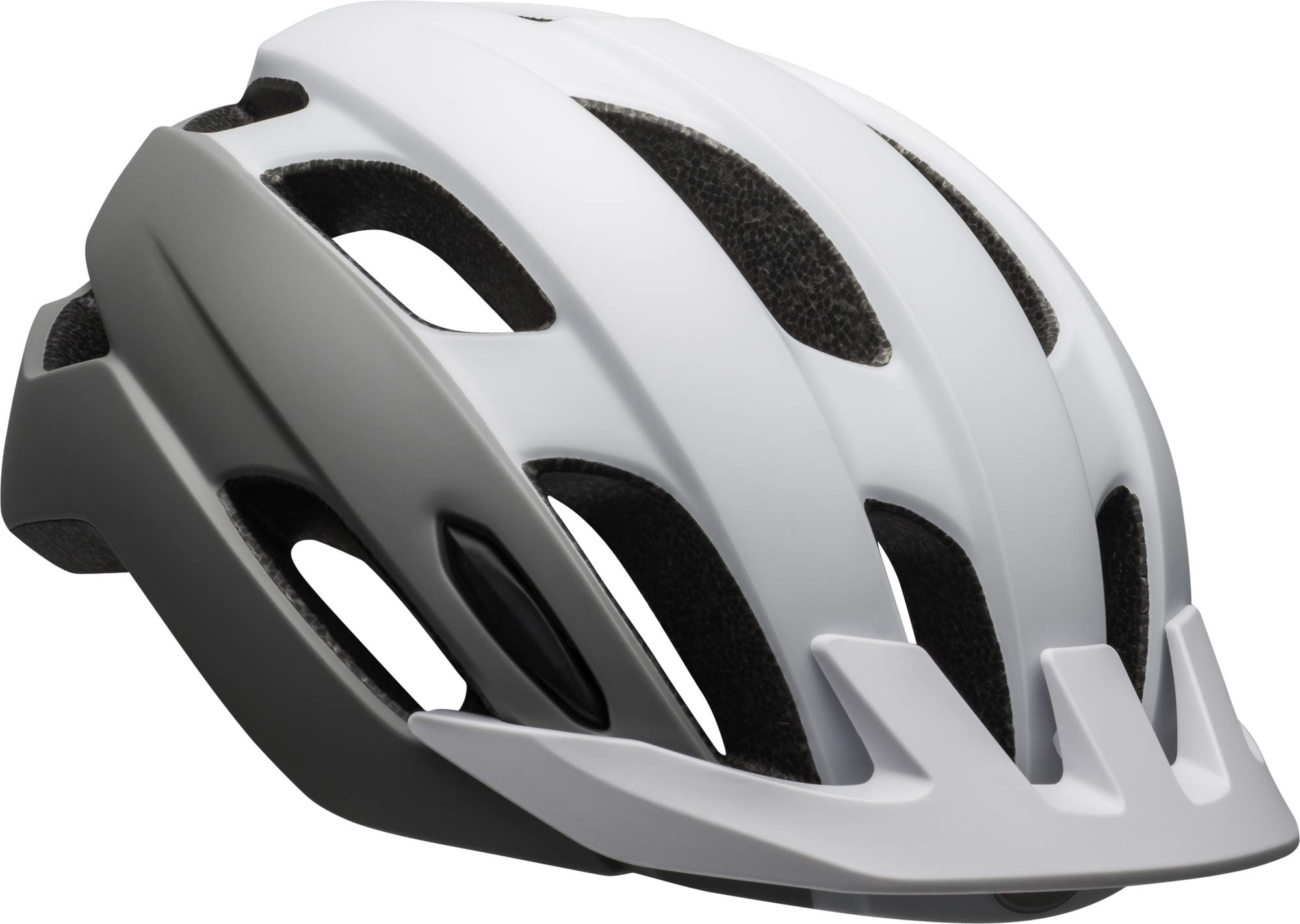 BELL Trace MIPS LED Adult Recreational Bike Helmet - Matte White/Silver (2020), Universal Adult (53-60 cm)