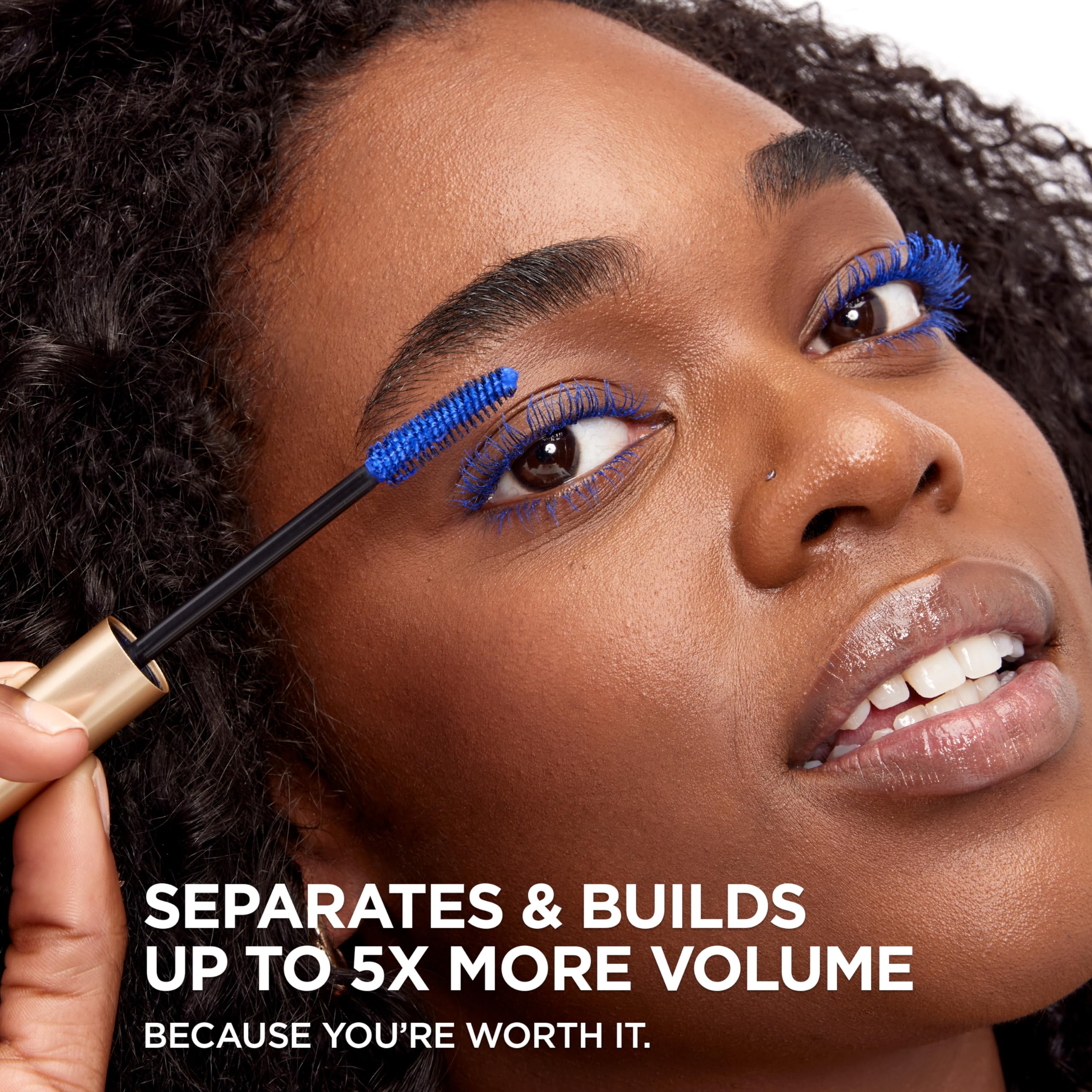 L’Oréal Paris Makeup Voluminous Original Volume Building Mascara, Cobalt Blue, 0.26 fl; oz.