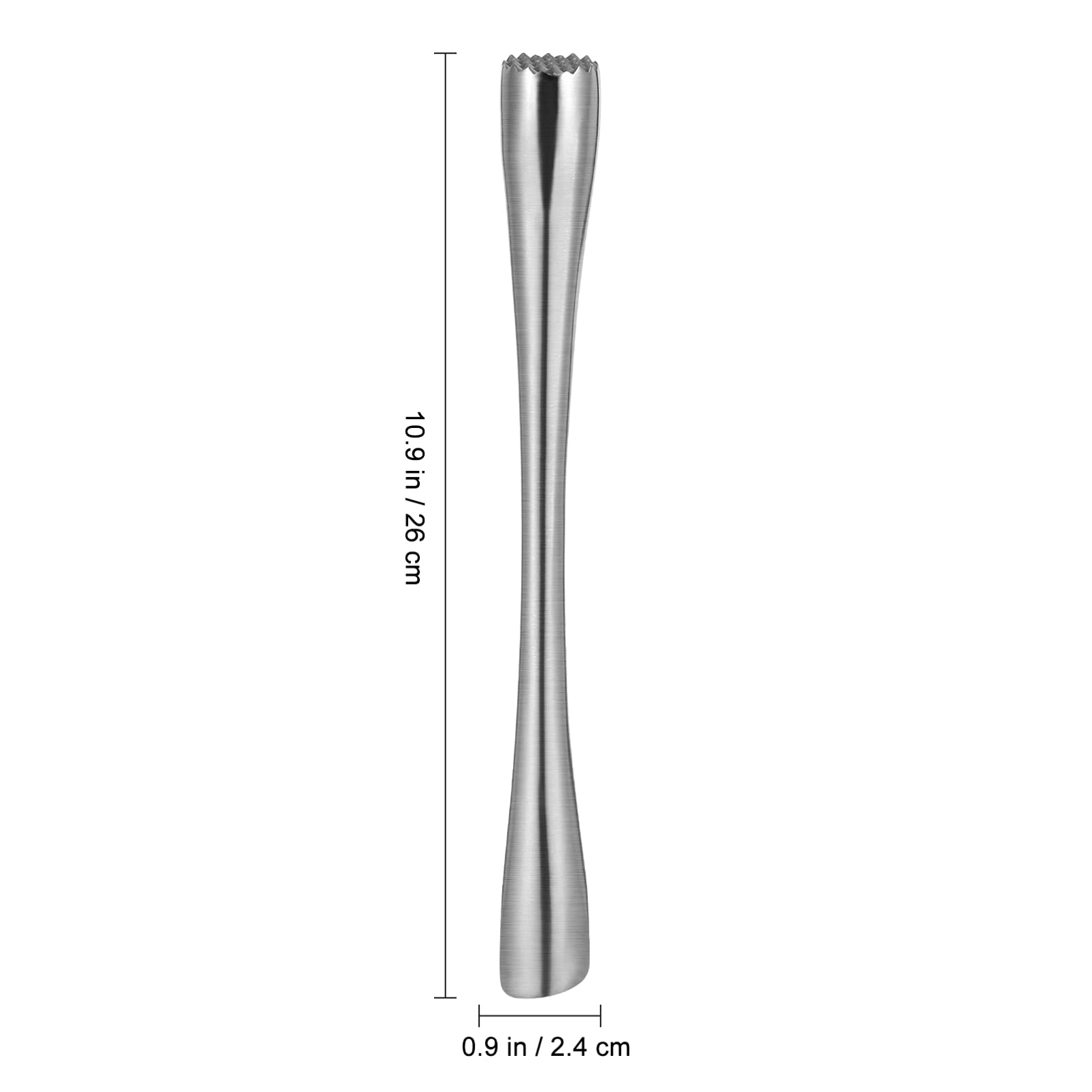 Cabilock Cocktail Muddler Kitchen Masher Tool Margarita Muddler Stainless Steel Cocktail Muddler Stainless Steel T Tool Stainless Steel Whisk Stainless Steel Muddler Drinks Extended Section