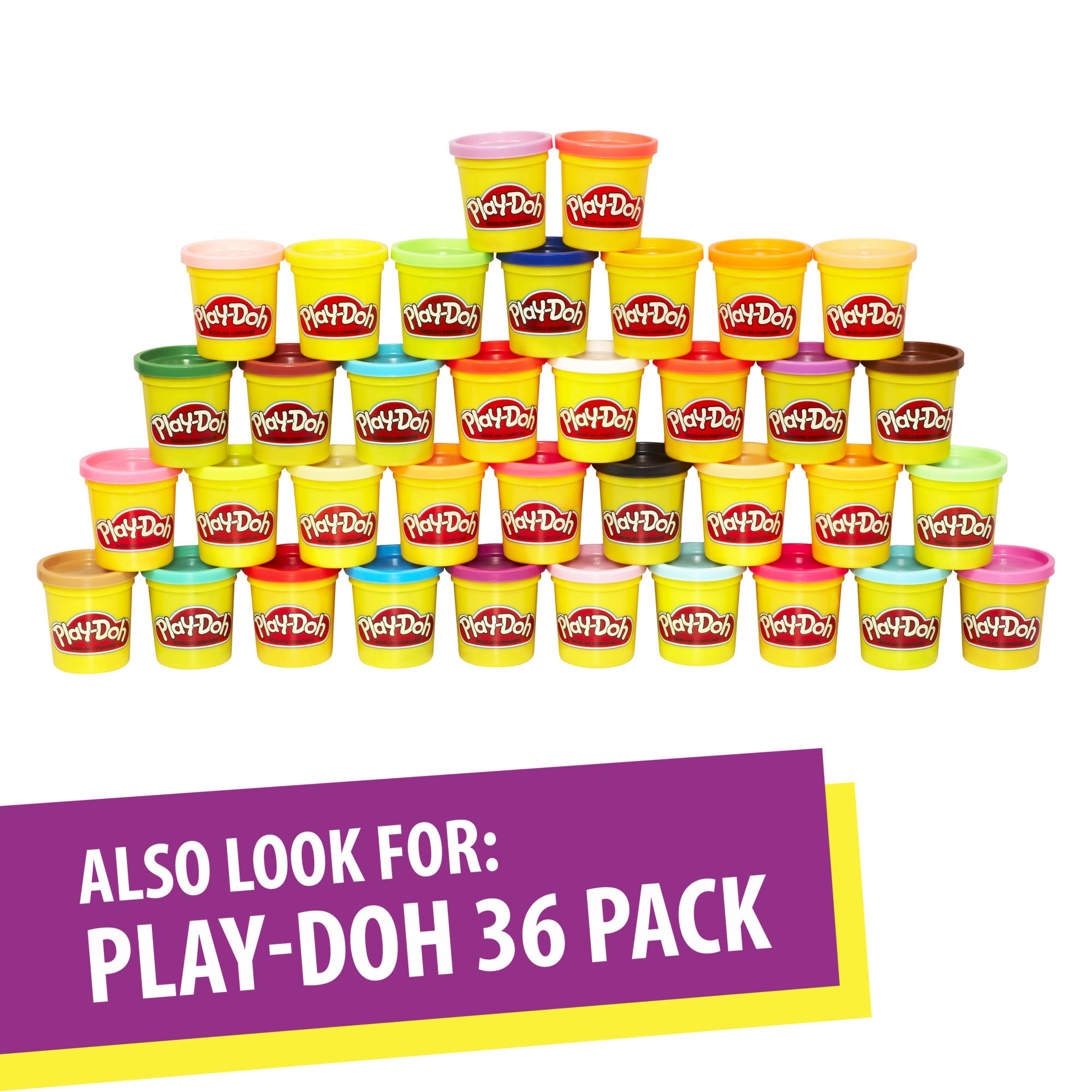 Play-Doh Max The Cement Mixer Toy Construction Truck with 5 Non-Toxic Modeling Compound Colors For 3+ Years, 2-Ounce Cans (Amazon Exclusive)