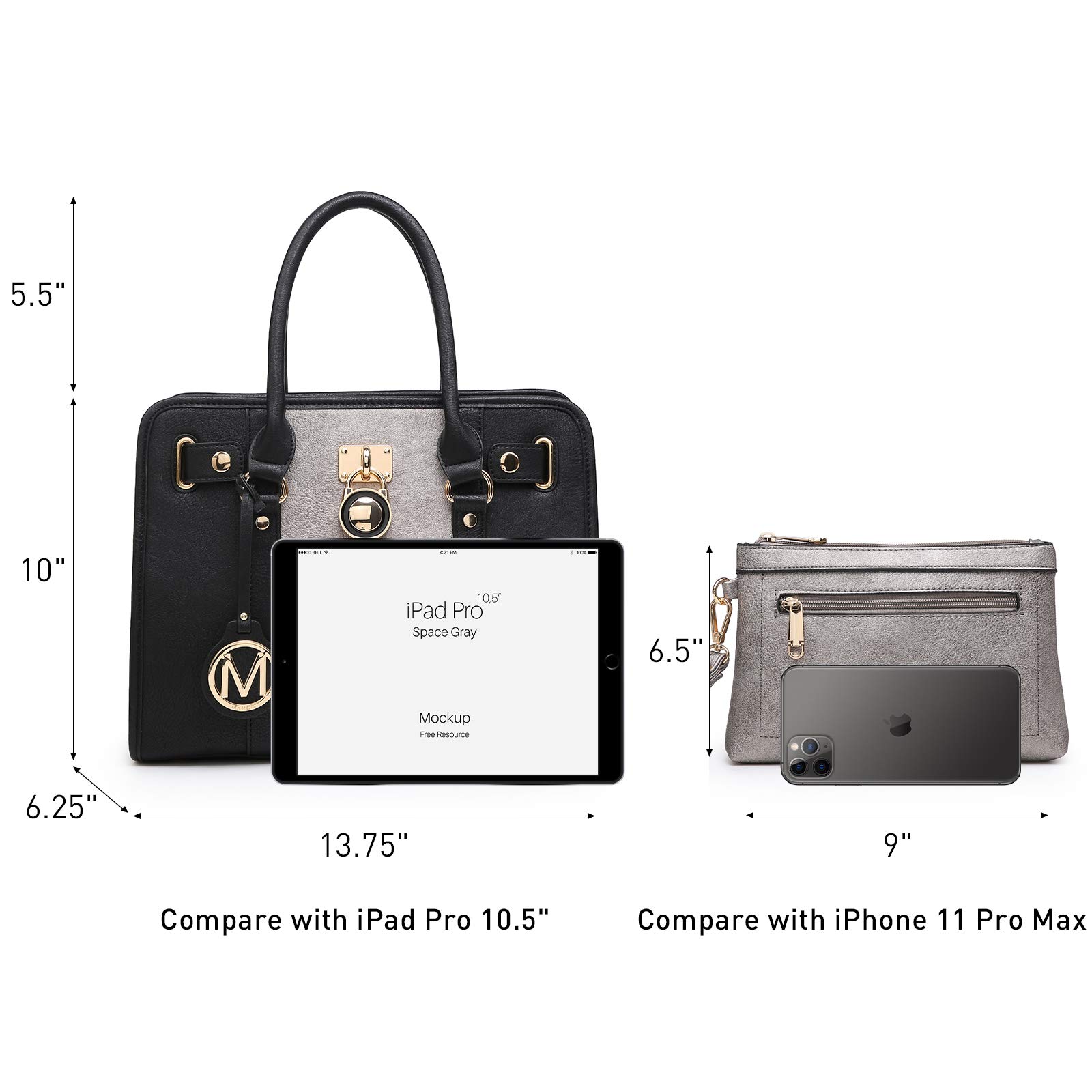 MKP Women Fashion Handbag and Denim Purse