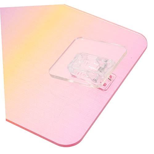 COHEALI 2pcs Plate Clamp Writing Board Stenography Board Clip Board Office Plastic Paper Writing Clip Office Clip Boards Clipboard Exam Paper Clips Student Paper Clip Boards