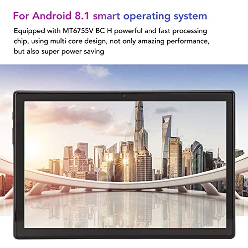 ciciglow 10.1 Inch Android Tablet pc, Ultra Portable 4GB 32GB Tablets, 1280x800 IPS Screen, Dual Card Dual Standby, 5500mah Battery, 5MP Front 13MP Rear, 2.4G/5G WiFi, Bluetooth(US)