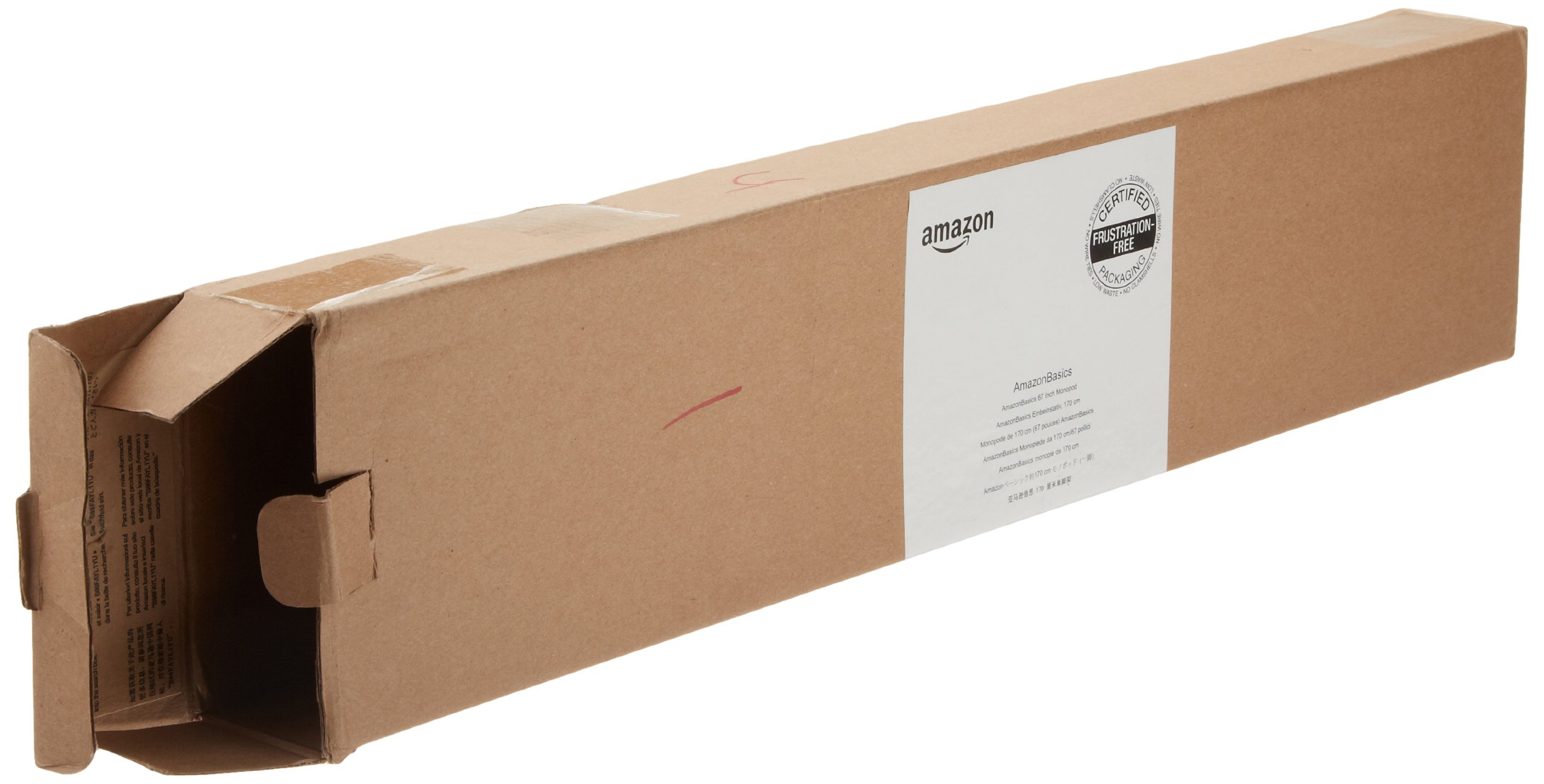 Amazon Basics Camera Monopod - Pack of 2, 67 Inch, Black