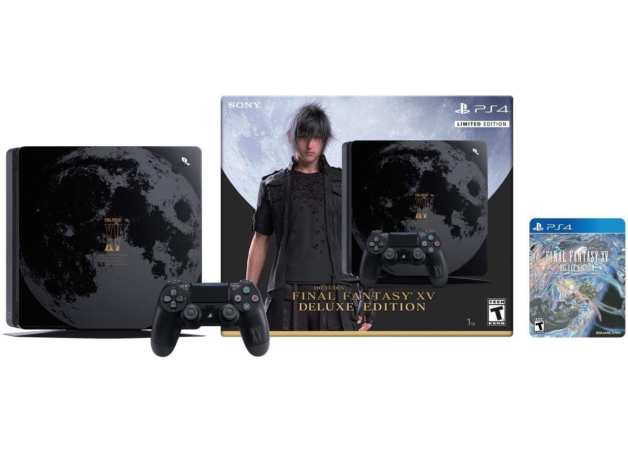 PlayStation 4 1TB Final Fantasy XV ‑ limited Edition Bundle (Renewed)