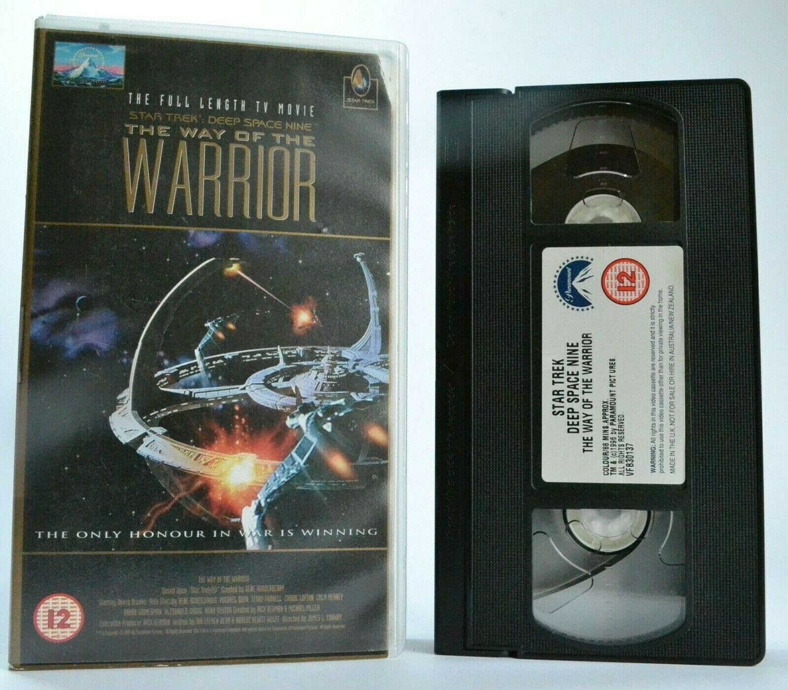 Star Trek: Deep Space Nine (DS9) -'The Way Of The Warrior'- Sci-Fi Series - VHS