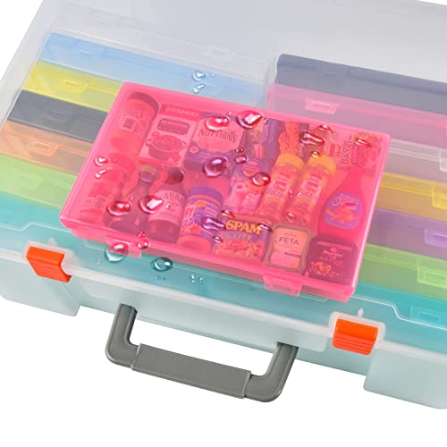Collector Case Compatible with 5 Surprise Mini Brands Toys Series 1 2 3 and Coin Collection Supplies Pages for Collectors Bundle