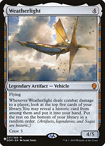 Magic The Gathering - Weatherlight - The List