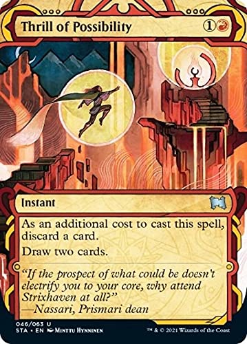 Magic: the Gathering - Thrill of Possibility (046) - Borderless - Foil-Etched - Strixhaven Mystical Archive