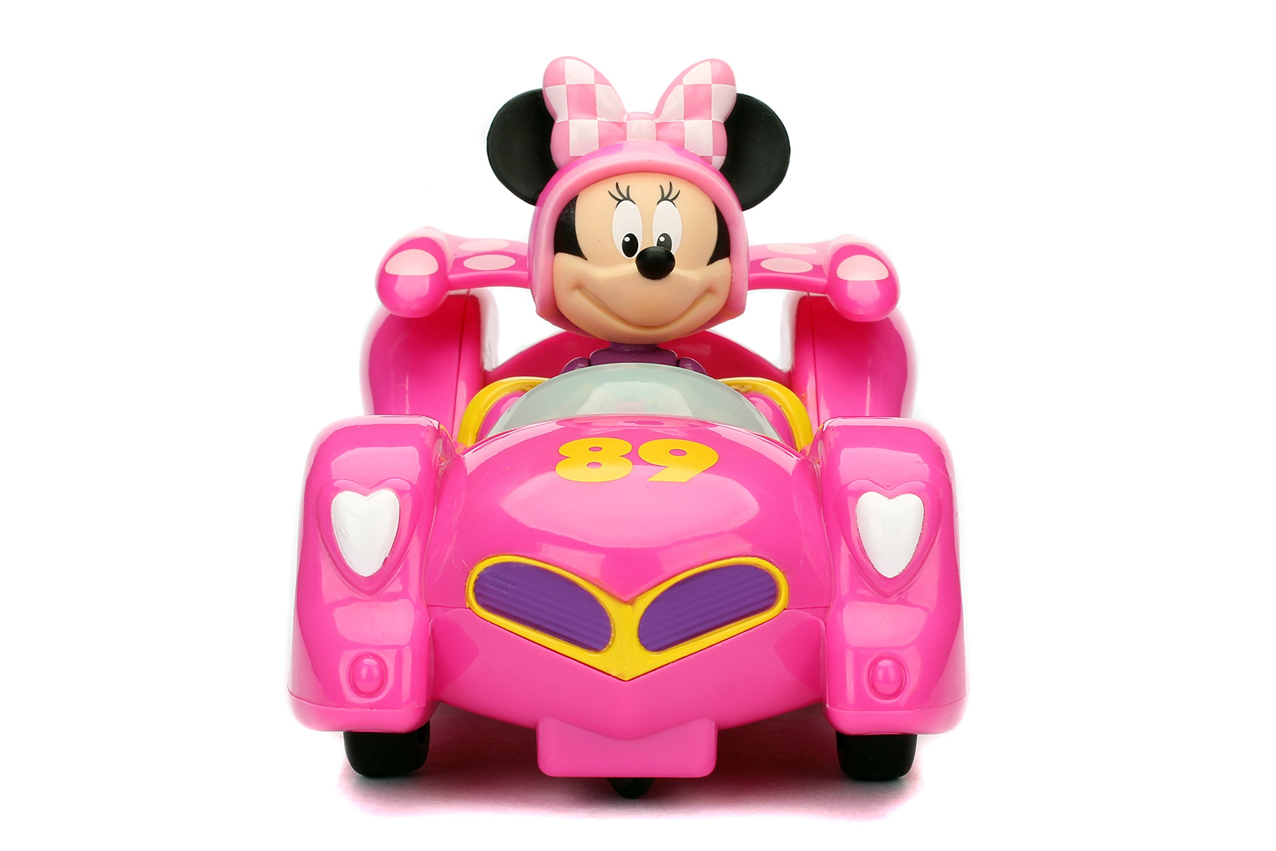 Jada Toys Disney Mickey & The Roadster Racers RC/Radio Control Toy Vehicle, Hot Pink