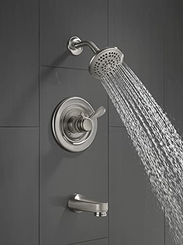 DELTA FAUCET T17430-SS Classic Tub & Shower, 5.00 x 7.50 x 5.00 inches, Stainless