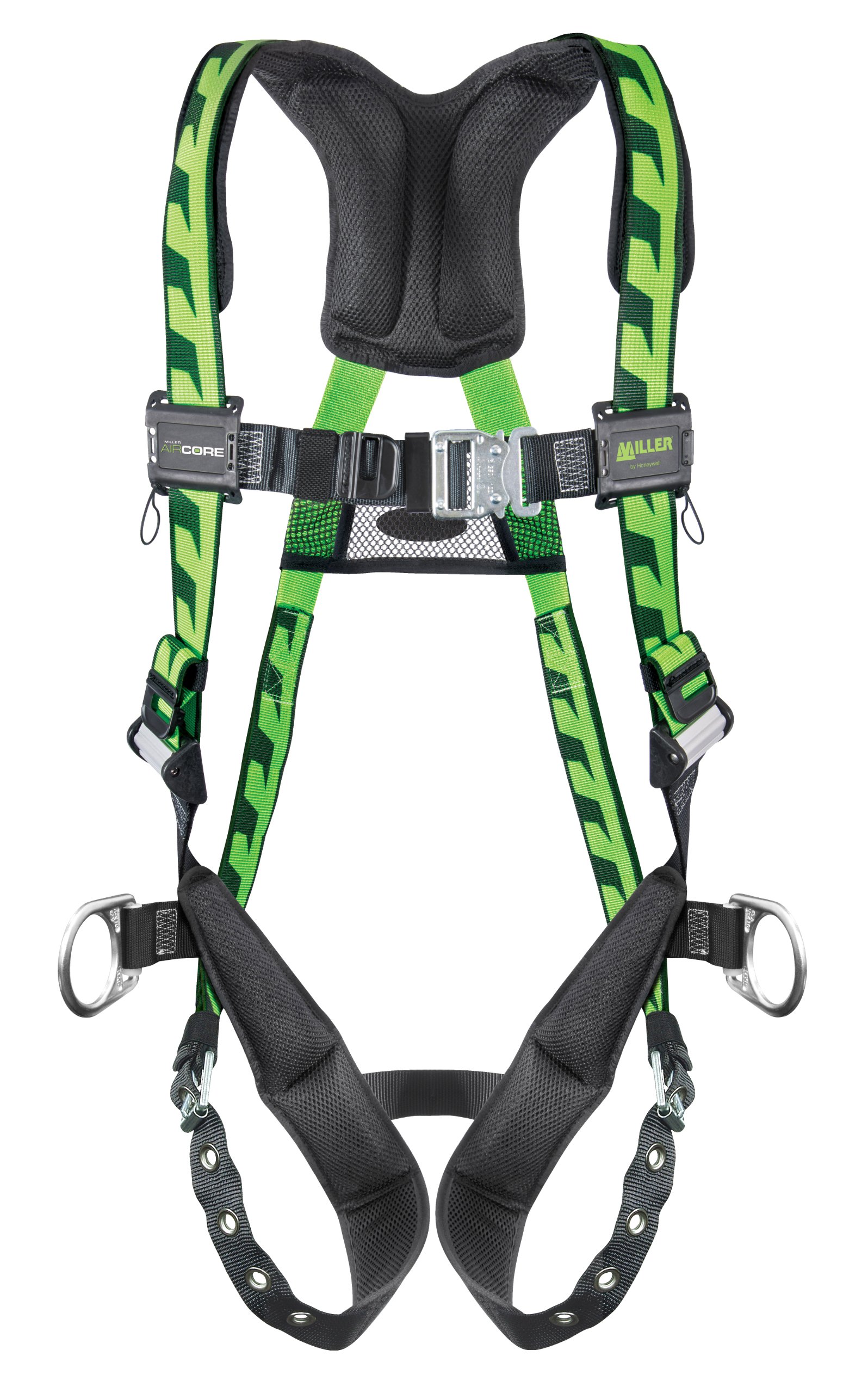 Miller Titan by Honeywell ACA-TB-D/S/MGN AirCore Full Body Harness, Small/Medium, Green