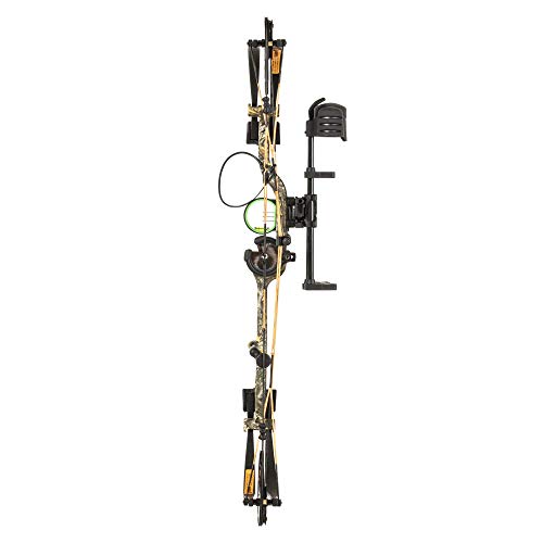 Bear Archery Royale Ready to Hunt Compound Bow Package for Adults and Youth, Right Hand, Realtree Edge