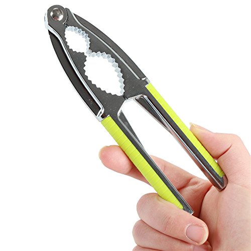 Fani Nut Crackers Walnut Cracker Heavy Duty Shell Cracker Seafood Cracker Walnut Opener Tool with Non-Slip Handle