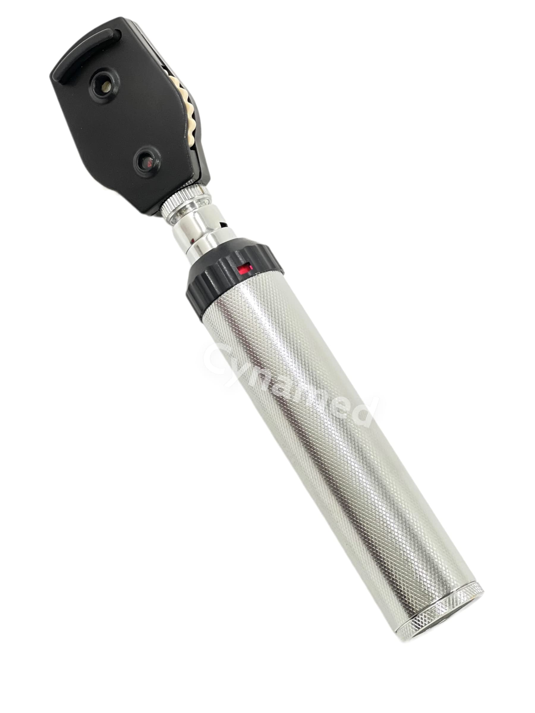 Cynamed New 3.2V Bright White Led Otoscope Set Includes 3 Sizes of reuseable Specula Plus Hard Case Plus 3 Replacement Bulbs Cynamed