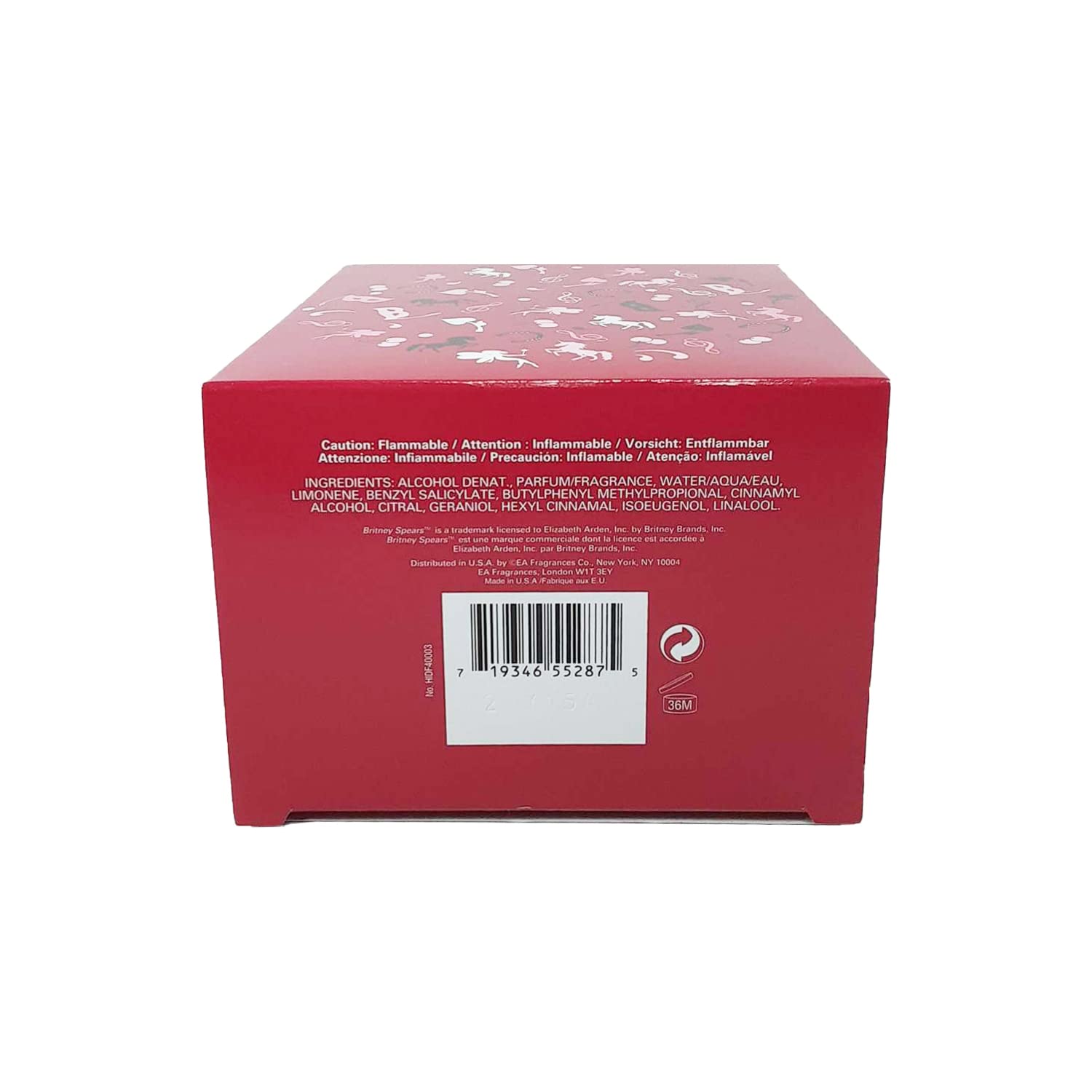 Hidden Fantasy by Britney Spears for Women Eau De Parfum Spray 3.3 oz