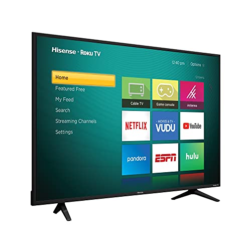 Hisense 43-Inch Class 4K Smart TV R6 Series HDR Motion Rate 120 Aspect Ratio 16:9 Sleep Timer (Renewed)