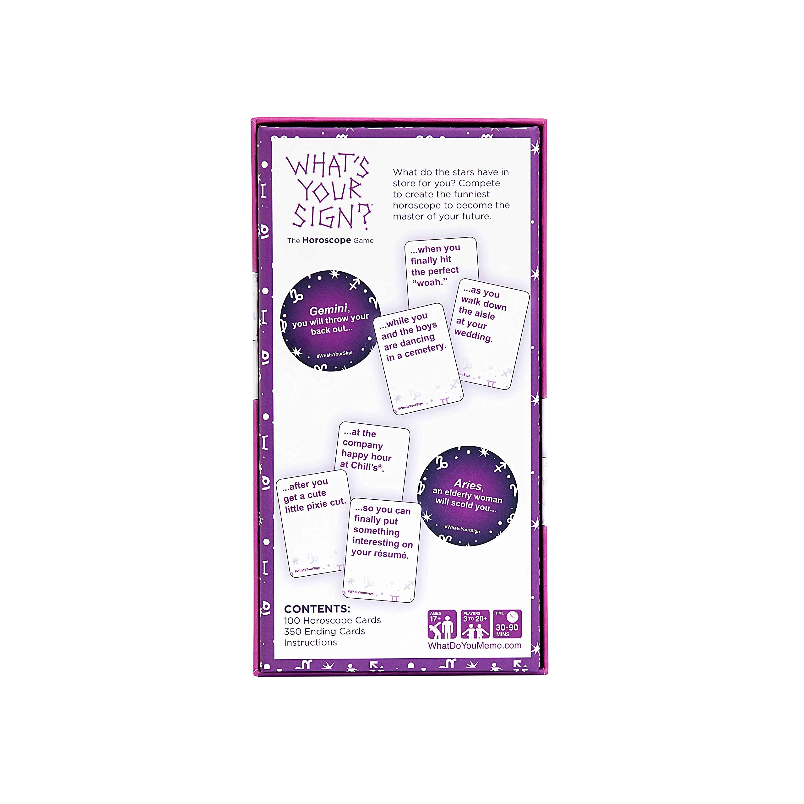 WHAT DO YOU MEME? What's Your Sign? The Horoscope Game for Astrology Lovers