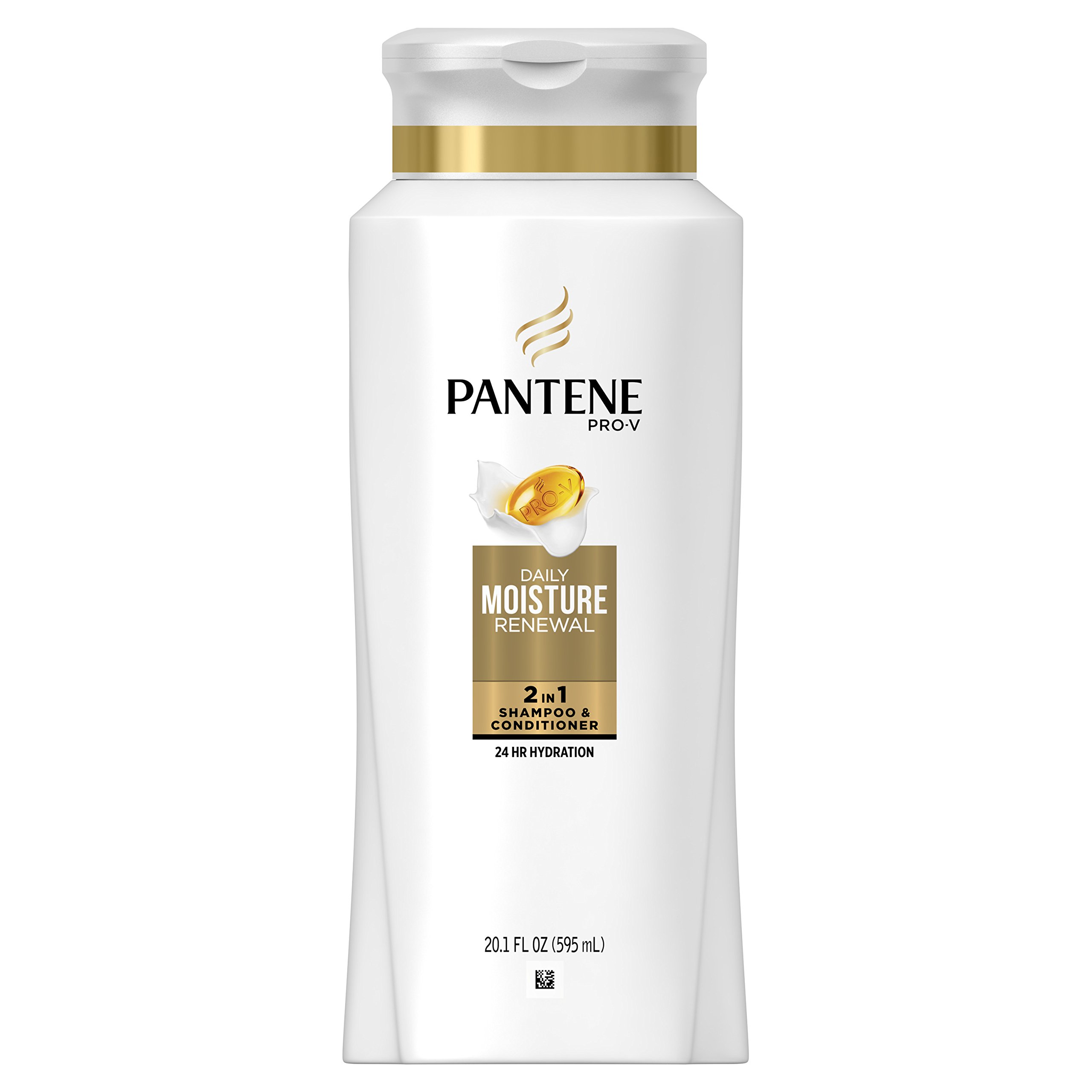 Pantene Pro-V 2 in 1 Shampoo & Conditioner, Daily Moisture Renewal, 12.6 Ounce