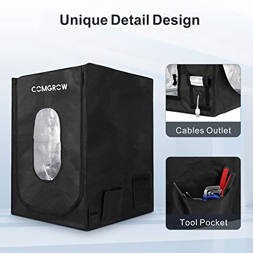 Comgrow 8MP Lightburn Camera Module with Laser Enclosure 750 * 700 * 900mm for Laser Engraver,Easy to Locate Materials,Batch Engraving,Trace Simple Images,Insulates Against Smoke and Odors