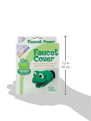 Mommy's Helper Faucet Cover Froggie Collection, Green, 6-48 Months