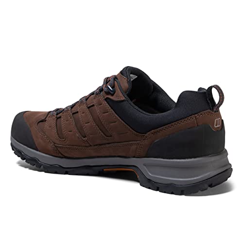 Berghaus Men's Fellmaster Active Tech Low Rise Hiking Boots, Brown (Brown/Burnt Orange X11), 10 UK 44.5 EU