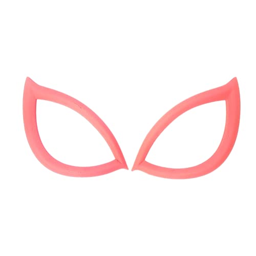Cosplay Life Spider Face Shell with Lenses - Spider Mask - Halloween Costume Accessory (Gwen, 25cm)