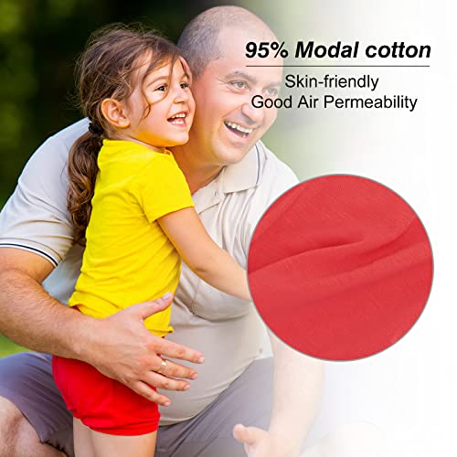 HOLLHOFF 12 Pack Girls Dance Shorts 8-10 Years, 12 Color Bike Short Breathable and Safety for Playgrounds and Gymnastics Multi
