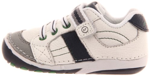 Stride Rite boys Srt Soft Motion Artie Athletic Sneaker, White/Navy, 3.5 Infant US