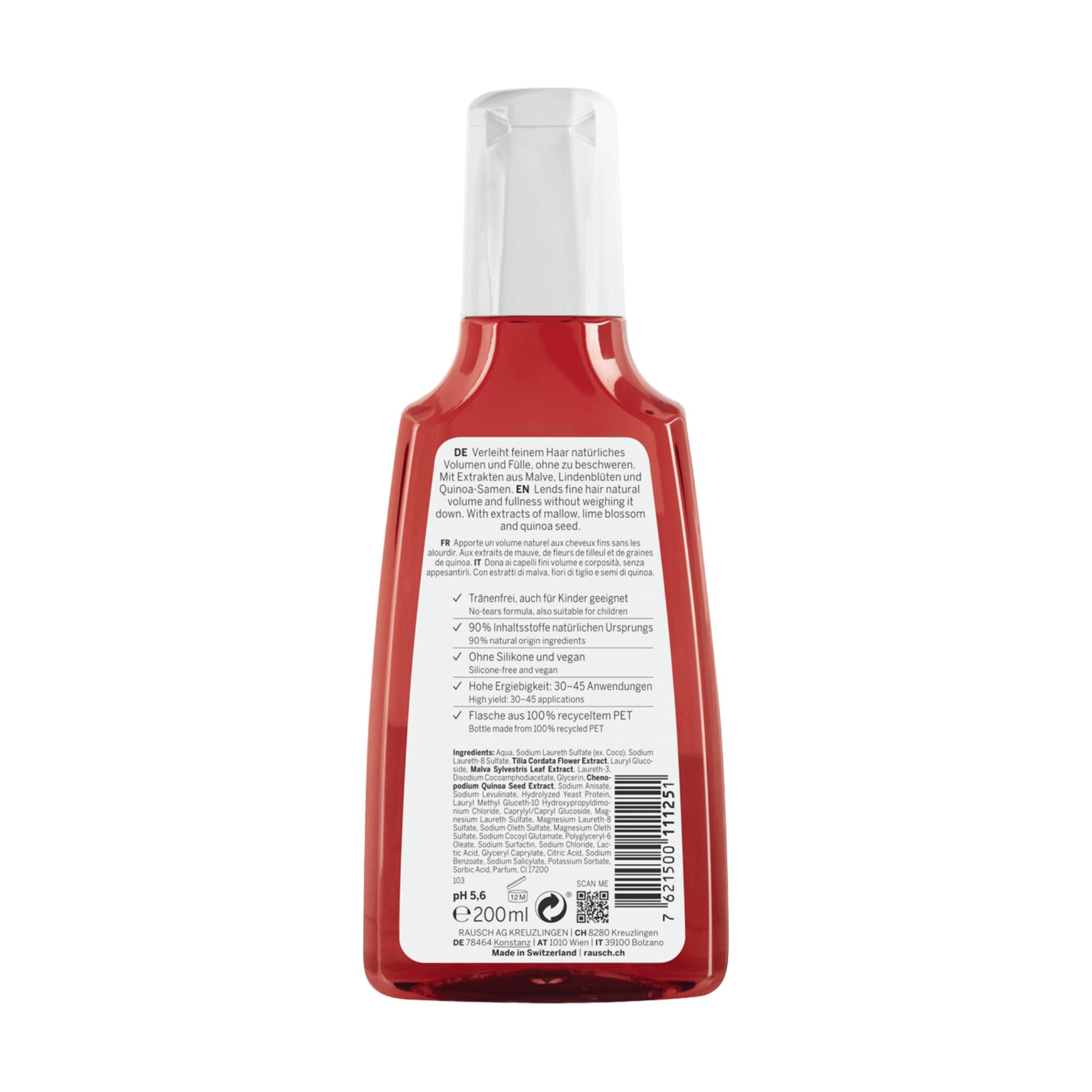 RAUSCH Mallow Volume Shampoo 200 ml