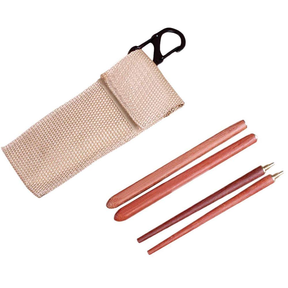 Chopsticks Wood Chopsticks Folding Chopsticks Lightweight Chopsticks Reusable Chopsticks Suitable for Outdoor Picnics Nice
