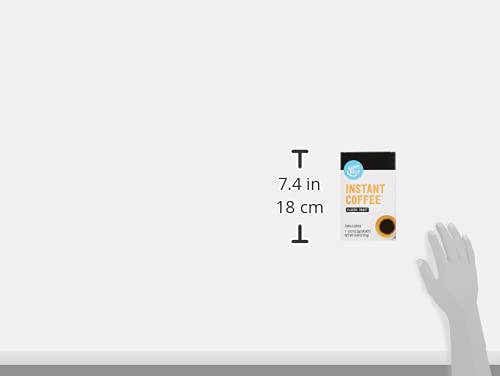 Amazon Brand - Happy Belly Classic Roast Instant Coffee Packets, 0.07 ounce (Pack of 7)