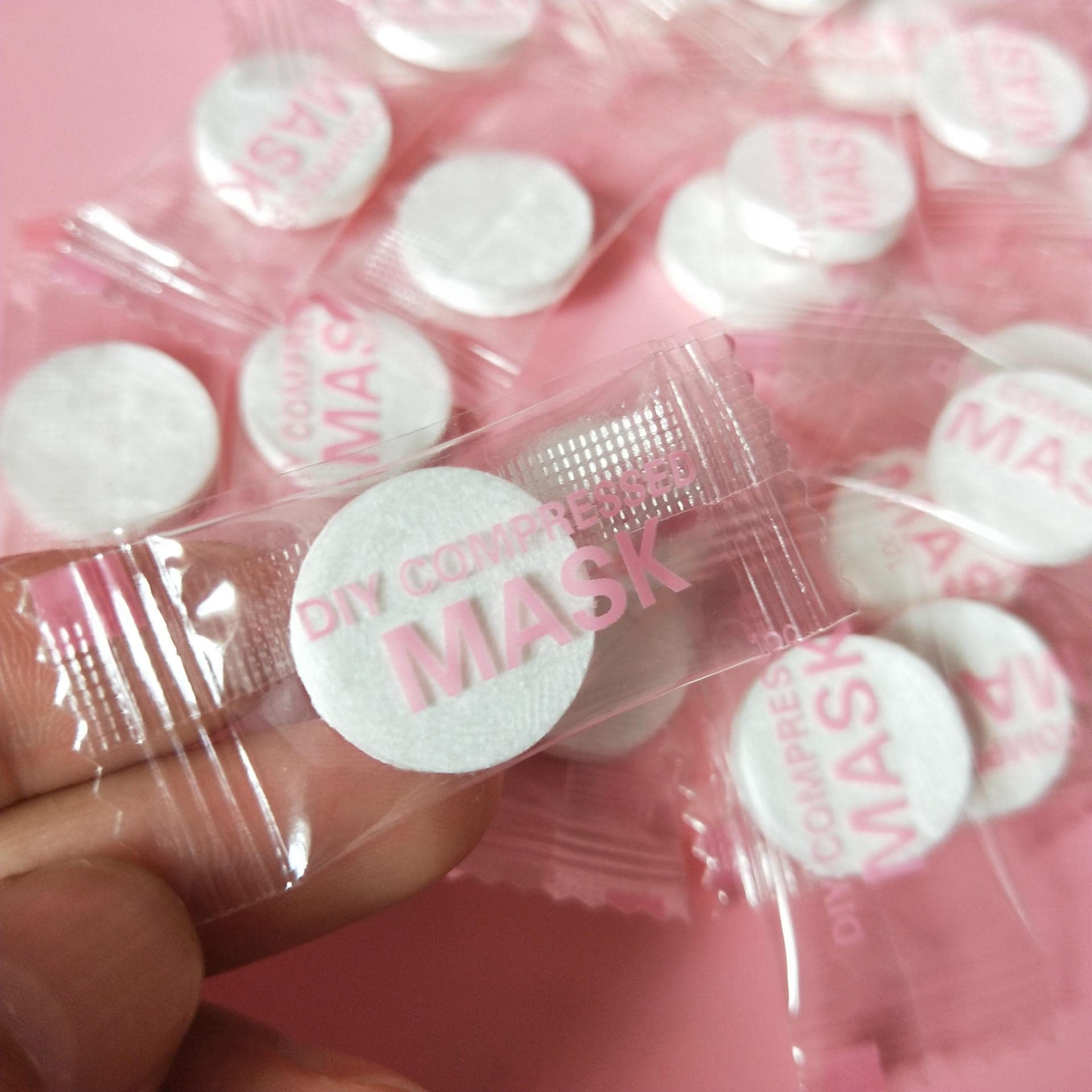 NYKKOLA 100 pcs Skin Face Care DIY Facial Paper Compress Masque Mask