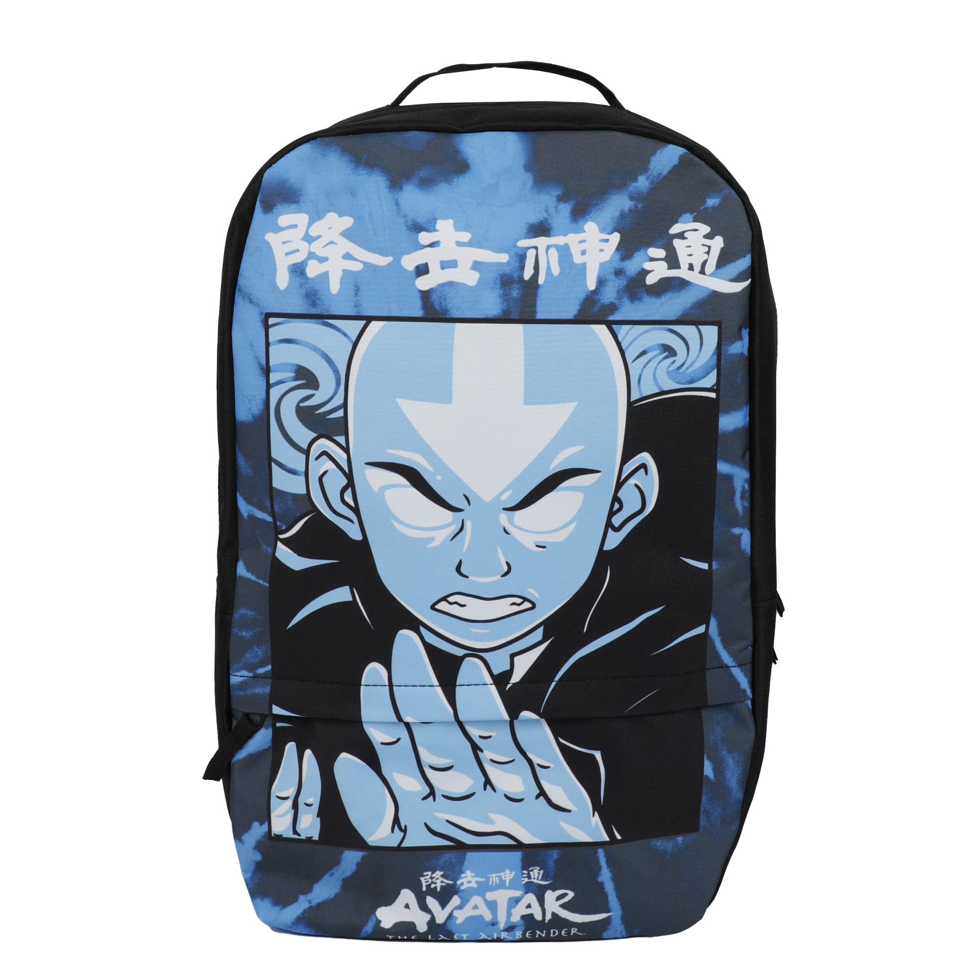 Bioworld Avatar The Last Airbender Avatar State Aang Black Backpack