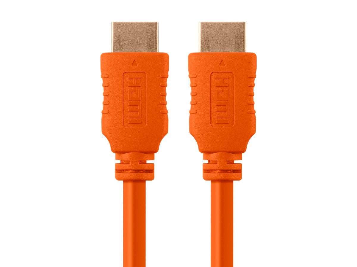 Monoprice 4K High Speed HDMI Cable - HDMI 2.0, 4K@60Hz, HDR, HDR10, Dolby Vision, 18Gbps, YUV 4:4:4, 28AWG, With Ferrite Cores, 4 Feet, Black
