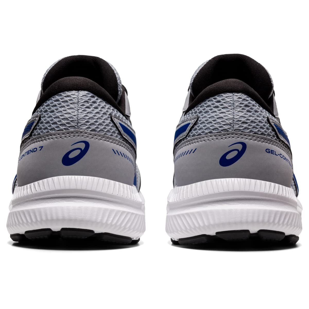 ASICS Men's GEL-Contend 7 Running Shoes, 10.5, PIEDMONT GREY/ASICS BLUE