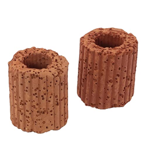 DGHAOP 10pcs Water Plants Cultivation Fixed Ring Base 25mm Aquatic Water Plant Fixed Ring for Aquarium Landscape Ceramic Plant Pot