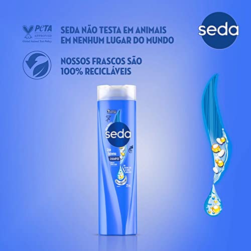 Linha Liso Extremo Seda - Shampoo 325 Ml - (Seda Extreme Straight Collection - Shampoo 11 Fl Oz)