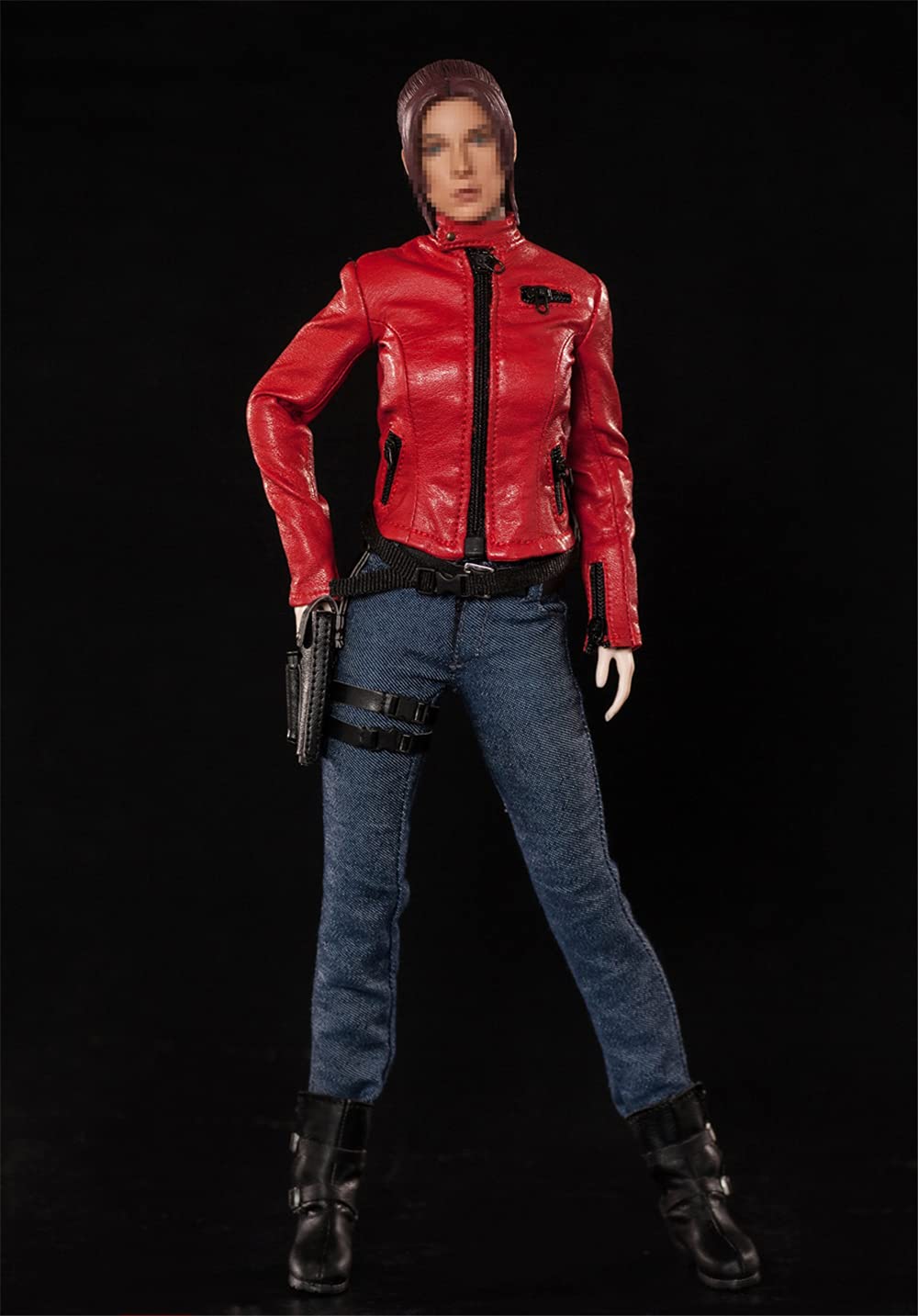HiPlay 1/6 Scale Female Seamless Action Figure Set- Zombie Killer, Head+Costume+Accessory Full Set - 12 inch Super Flexible Figure Doll Set SET-021