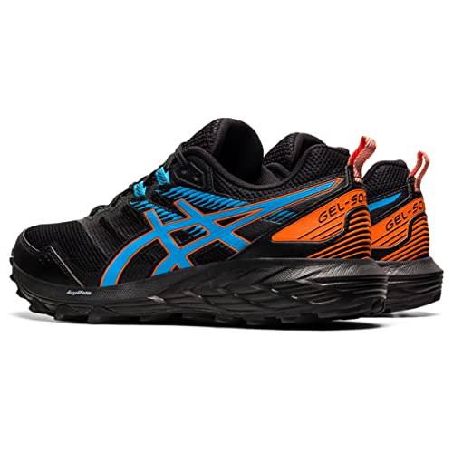 ASICS Men's GEL-Sonoma 6 Running Shoes, 10.5, BLACK/DIGITAL AQUA