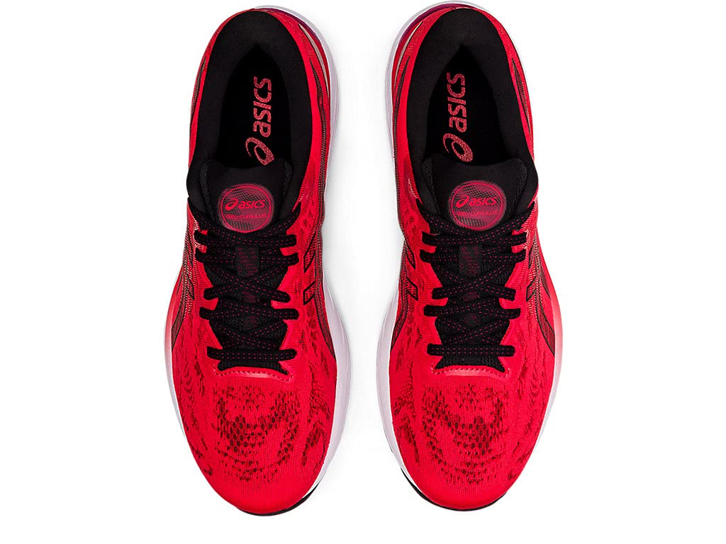 ASICS Men's GEL-Cumulus 23 Running Shoes, 9, ELECTRIC RED/BLACK