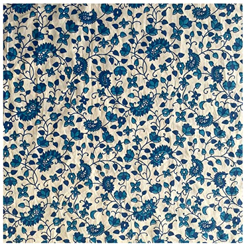 Cotton Mandala Print Washable Blue Laundry Bags Dirty Clothes Toy Storage for College Dorm or Travel Laundry Liner Draw-Cord with Cord-lock Pack Of 5 pcs