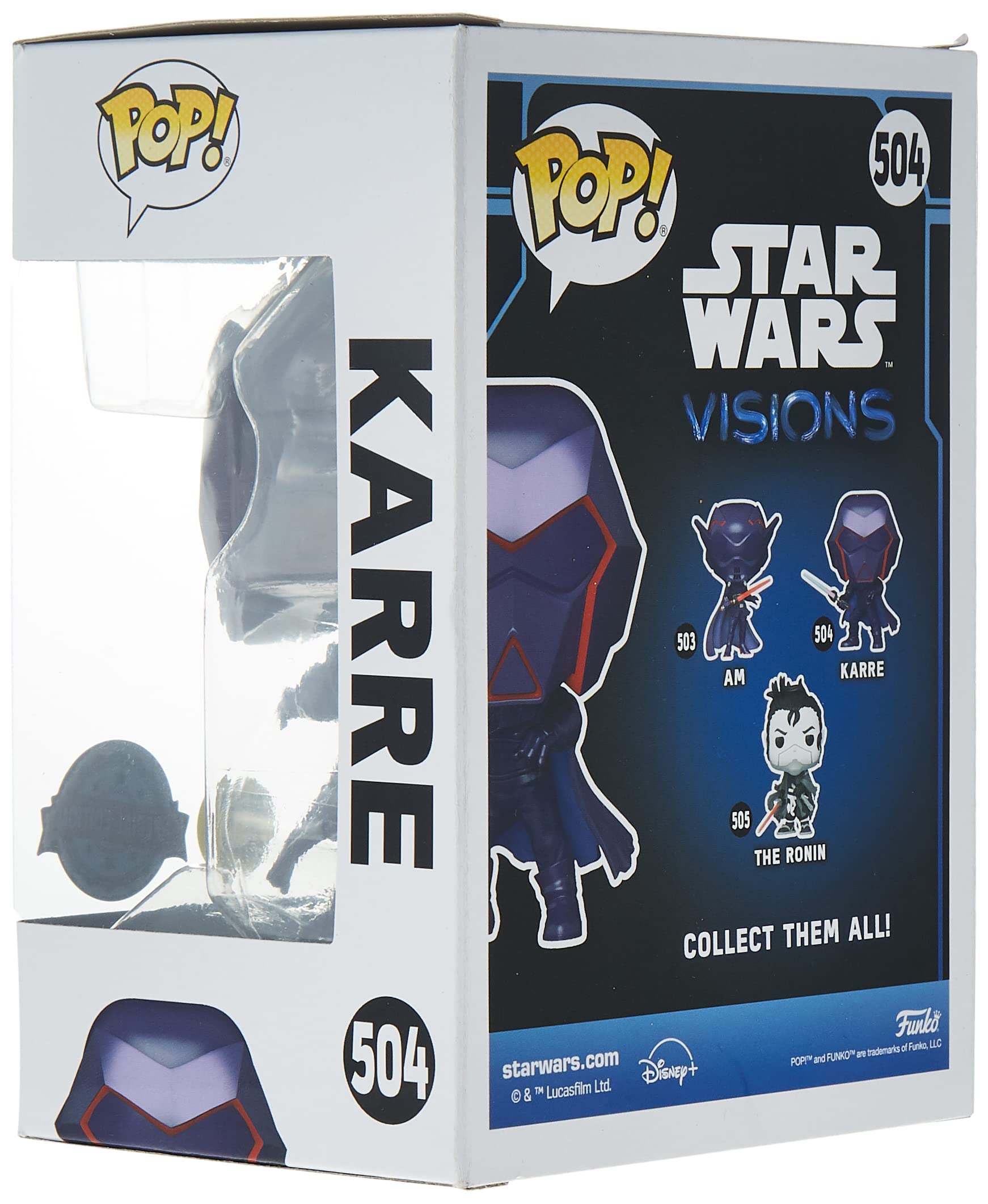 POP! Star Wars: Visions 504 - Karre Glow in The Dark Special Edition