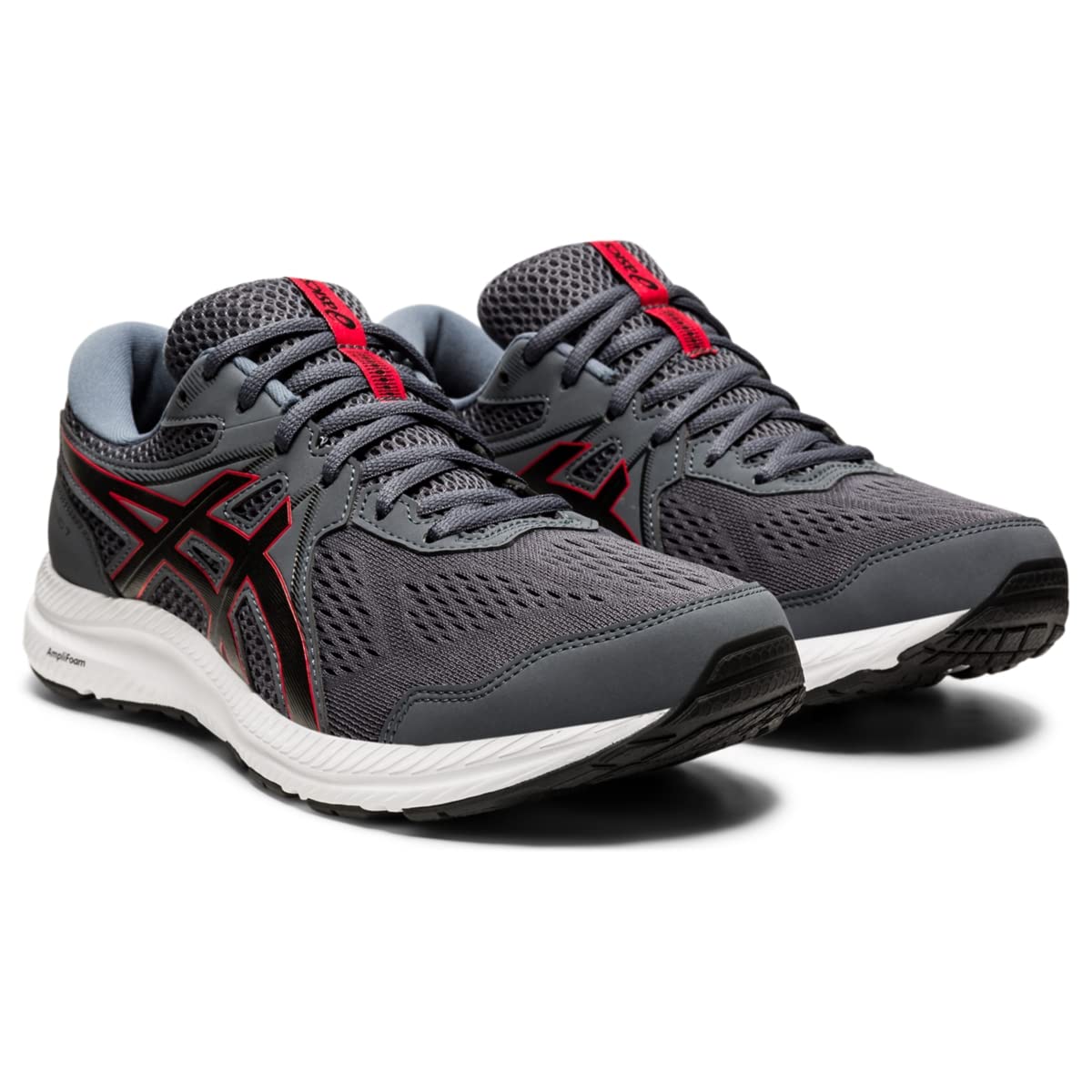 ASICS Men's Gel-Contend 7 Piedmont Grey/Asics Blue Running Shoe 10.5 M US