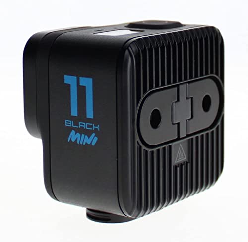 GoPro HERO11 (Hero 11) Black Mini - Waterproof Action Camera with 5.3K Ultra HD Video, 24.7MP Photos (CHDHF-111-TH) + 2pc 64GB Memory Card, High Speed Card Reader + Hero 11 Action Bundle (59 Items)